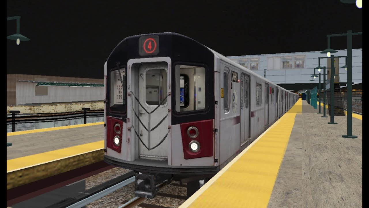 OpenBVE RP: NYC Subway R142A 4 to East 180 St - YouTube