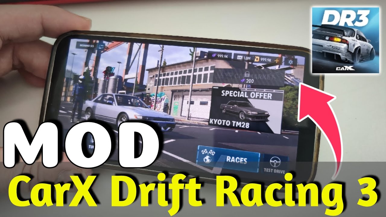 CarX Drift Racing 3 Hack Mod Apk Get Unlimited Free Money & Gold iOS ...