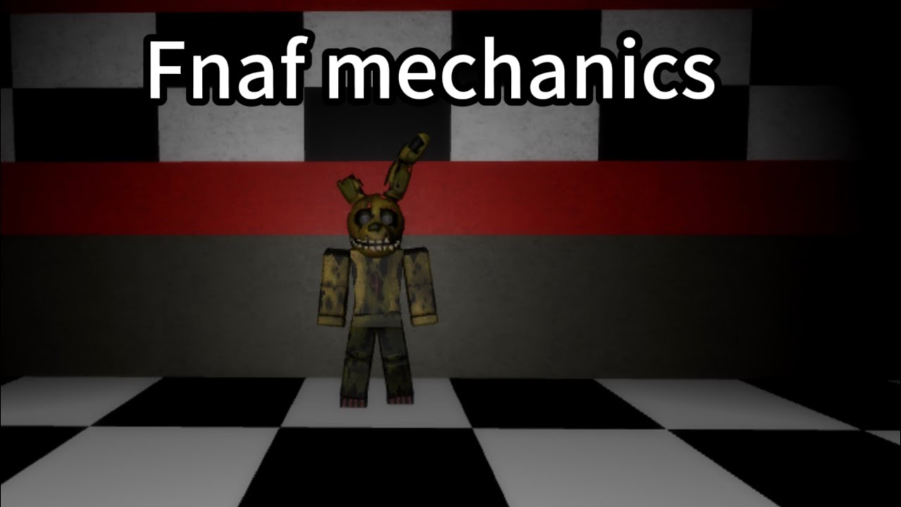Fnaf mechanics in piggy build mode - YouTube