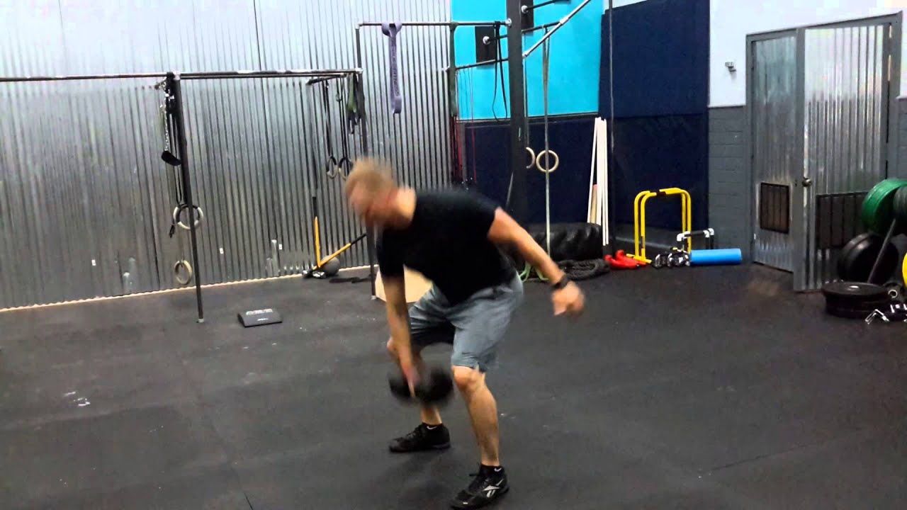 DB Snatch (alternating arms) - YouTube