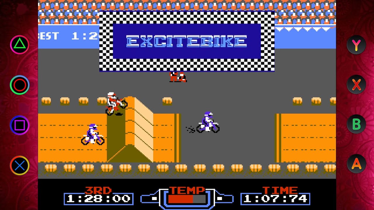 Excitebike (Nintendo) - classic racing Longplay - YouTube