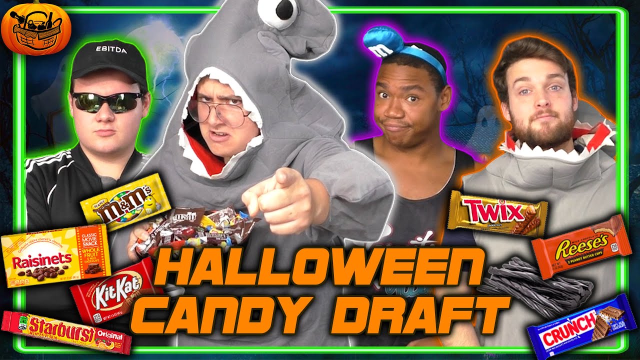 THE HALLOWEEN CANDY DRAFT!! - YouTube