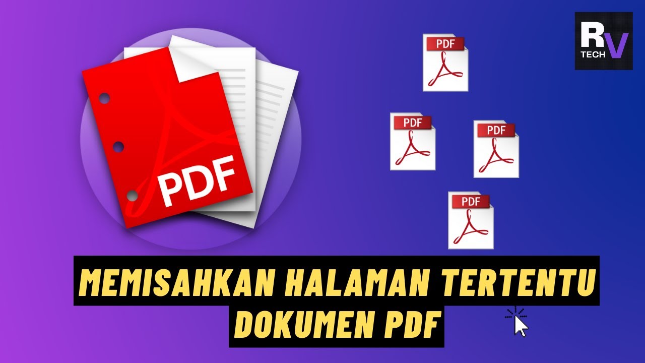Cara Mudah Memisahkan (Split) Halaman Tertentu Pada Dokumen PDF - YouTube