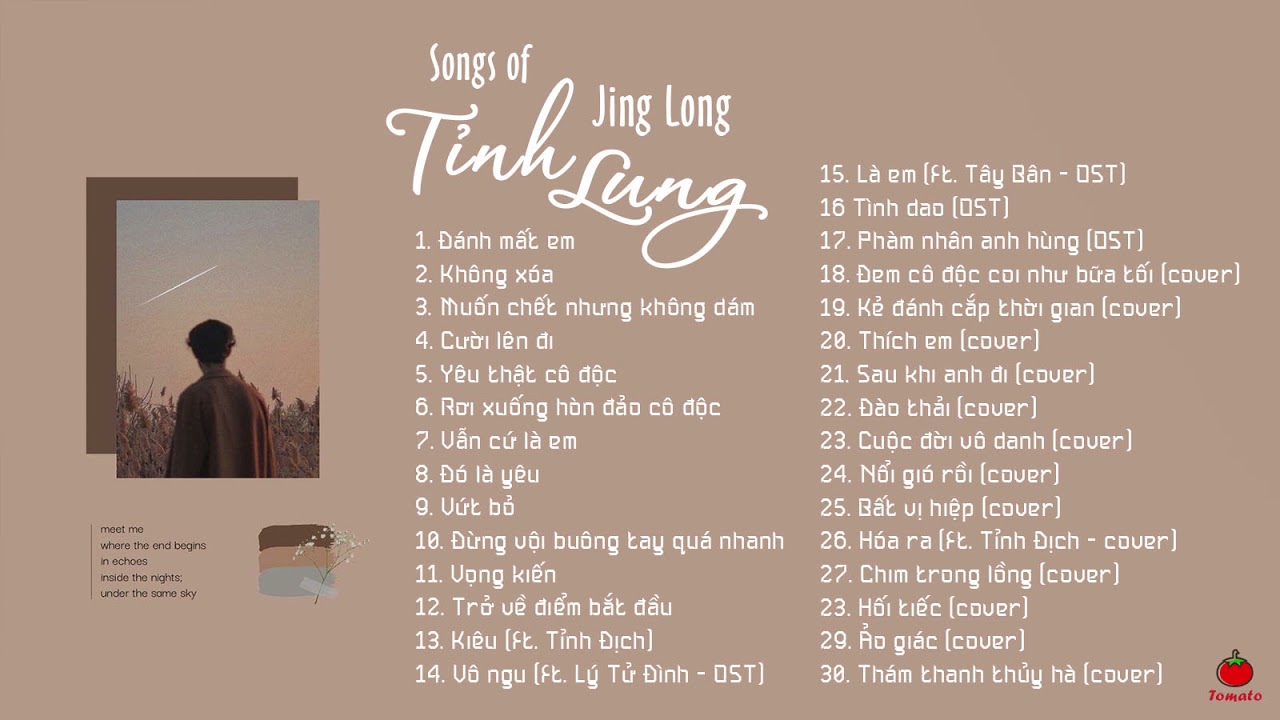 [Playlist] Tổng hợp các bài hát của Tỉnh Lung | All songs of Jing Long ...
