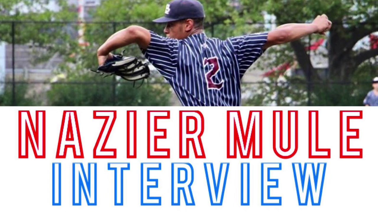 Nazier Mulé talks Baseball, hitting homers at 7, and more! - YouTube