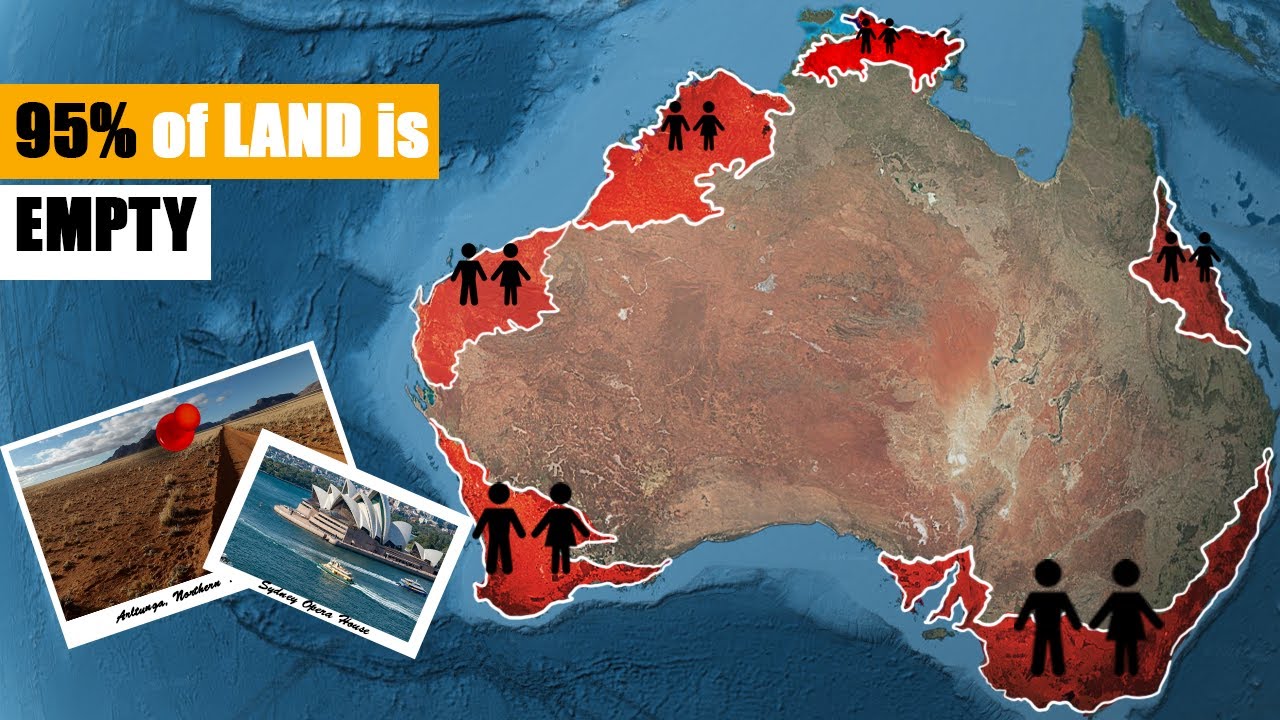 Why Australia's 95% land is Empty? - YouTube