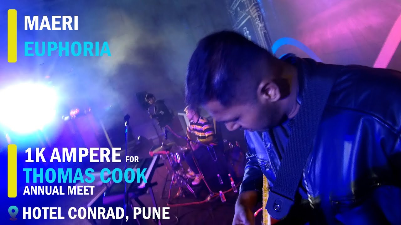 Thomas Cook Annual Meet | 1K Ampere | Maeri - Live Cover | Pune | 2020 ...