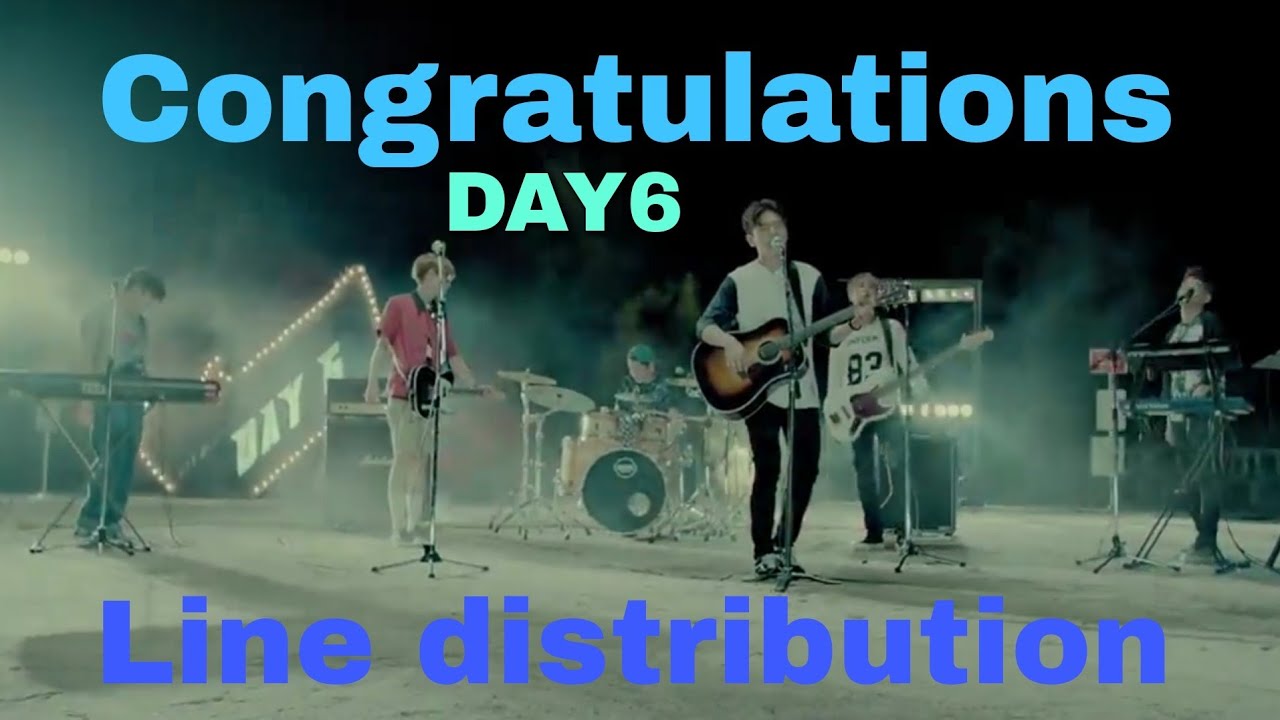 Congratulations-DAY6 (Line distribution) - YouTube