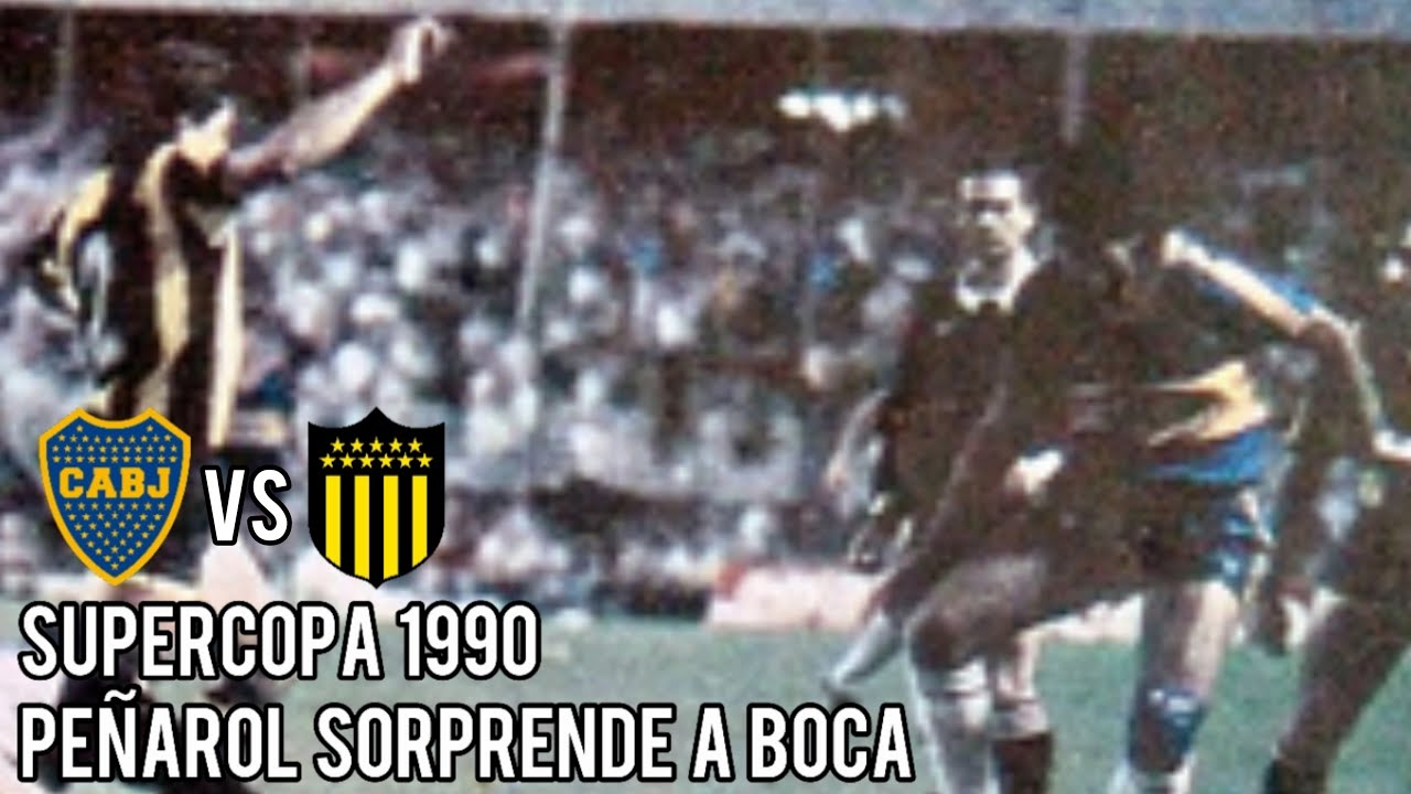Boca en la Supercopa Sudamericana 1990 | El fin del ciclo del Cai Aimar ...