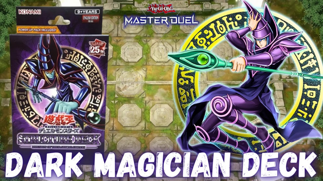 New 25th Anniversary Dark Magician Deck Master Duel | YGO - YouTube