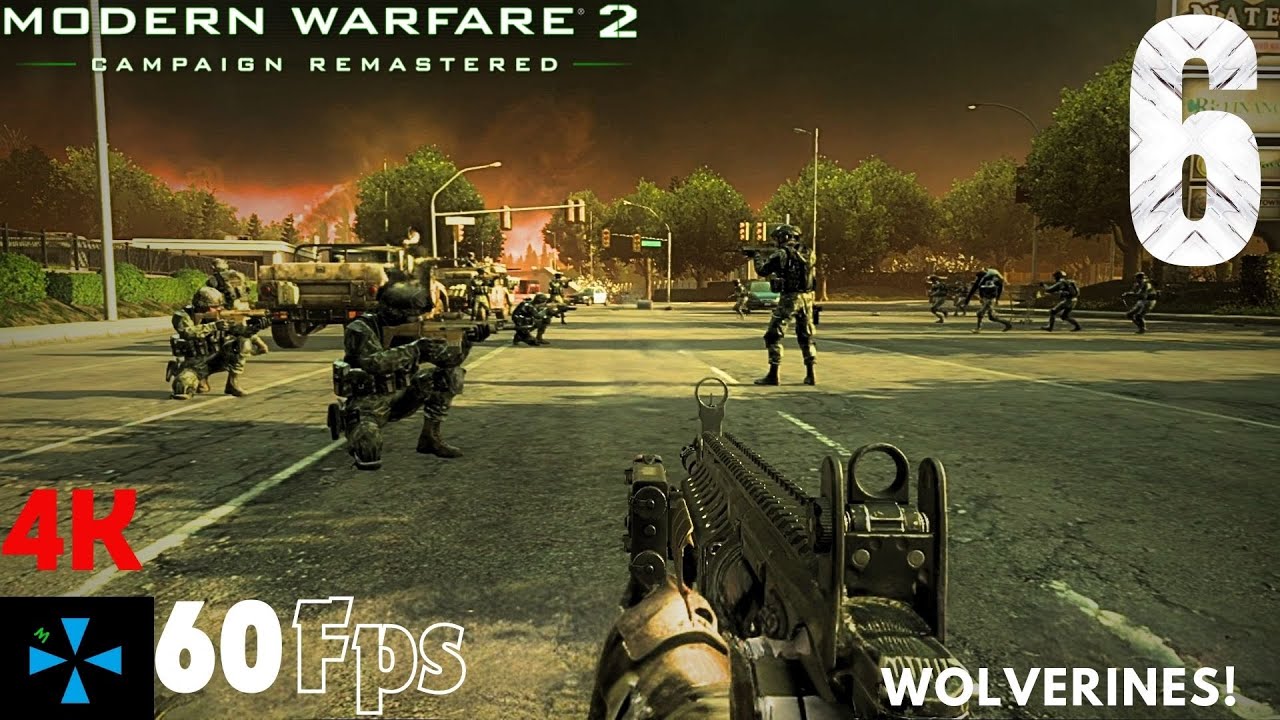 Russian Army Invades USA ,Call Of Duty Modern Warfare 2 Campaign ...