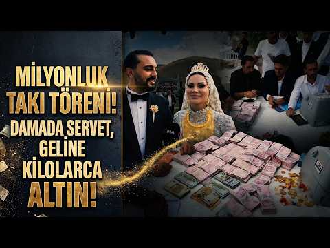 Van'da Görenleri Hayrete Düşüren Düğün: Damada 20 Milyon TL, Geline Kilolarca Altın