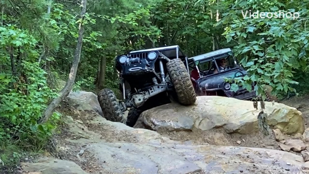 Windrock Offroad Park Trail 15 - YouTube