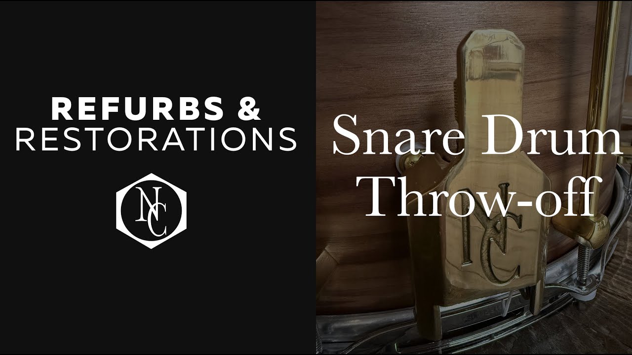 Restoration | Snare Drum Throw-off - YouTube