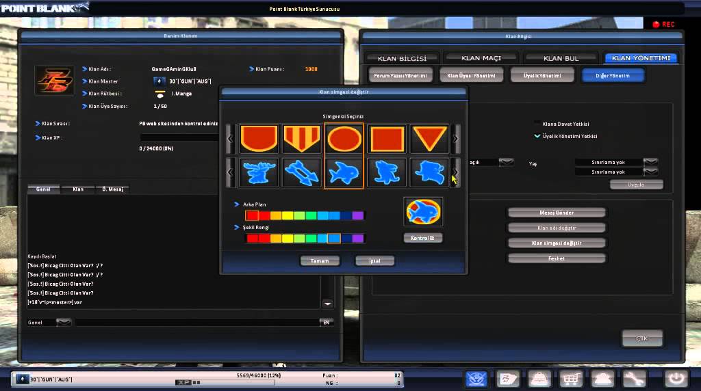 Point Blank Turk 30 GUN AUG Klan Simgesi - YouTube