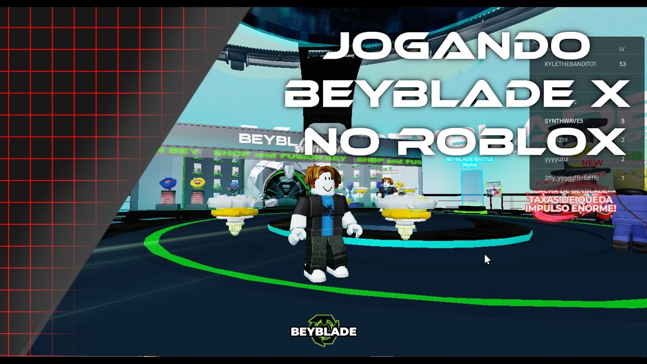 Jogando Beyblade X no Roblox Pela Primeira Vez #roblox #BeybladeX # ...