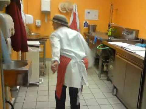 Tesco,s hot chick, belly dancing