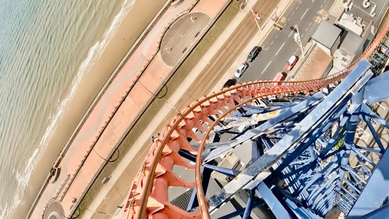 Big One UK’s Most ICONIC Roller Coaster 4K POV! | Blackpool Pleasure ...