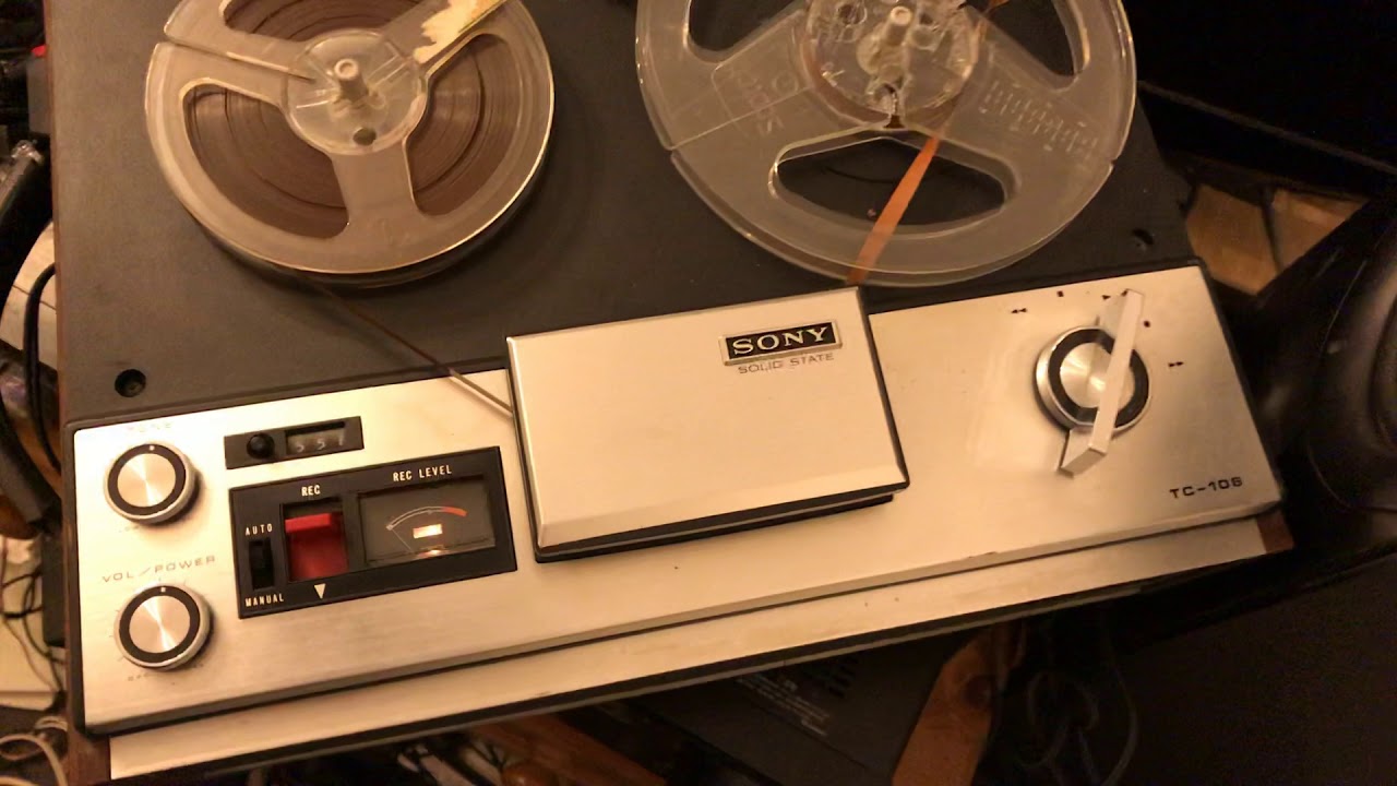 Sony TC-106 - YouTube