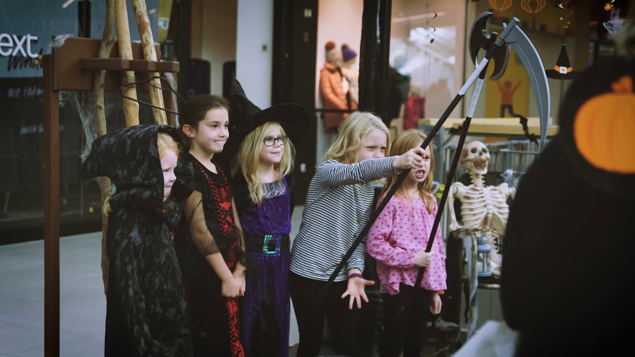 Halloween activities at The Mall Maidstone - YouTube