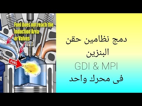 النظام المزدوج لحقن البنزين فى محرك واحد GDI & MPI - YouTube