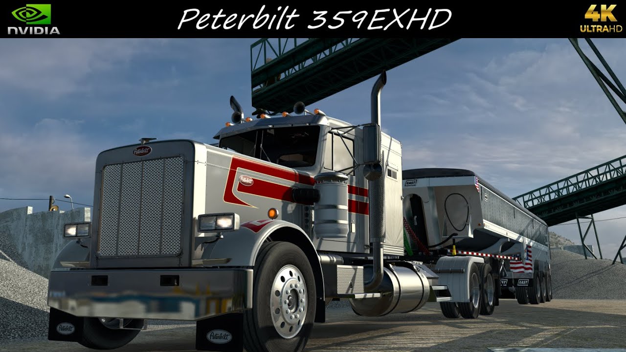 *Peterbilt 359EXHD* Gravel Hauled Sierra Vista to San Simon *JBX2/TAA ...