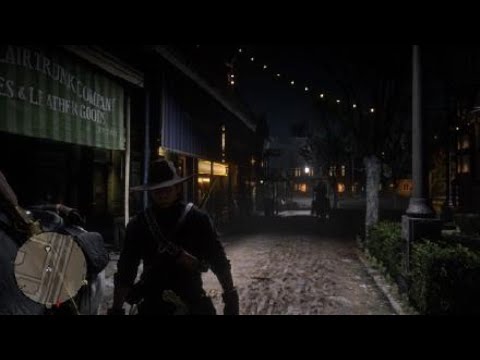 Red Dead Redemption 2 Saint Denis at Night - YouTube