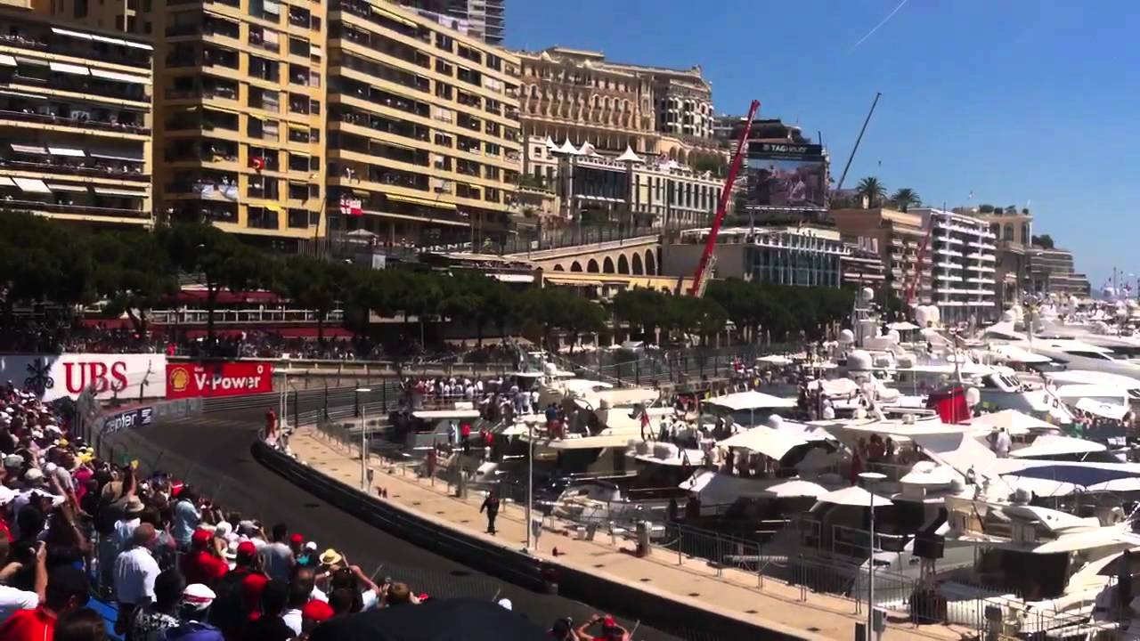 Drivers parade from K5 Stand Monaco Grand Prix 2011 - YouTube