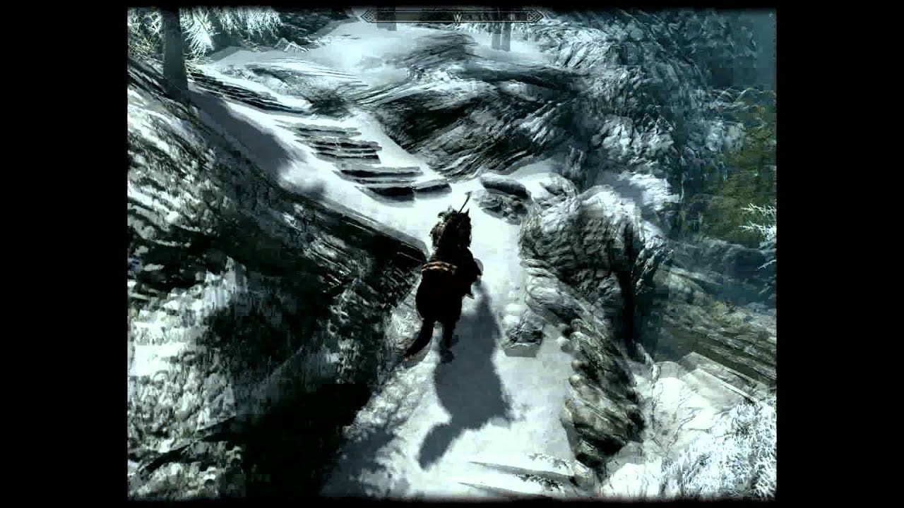 SKYRIM - Journey to High Hrothgar: 7,000 Steps - YouTube
