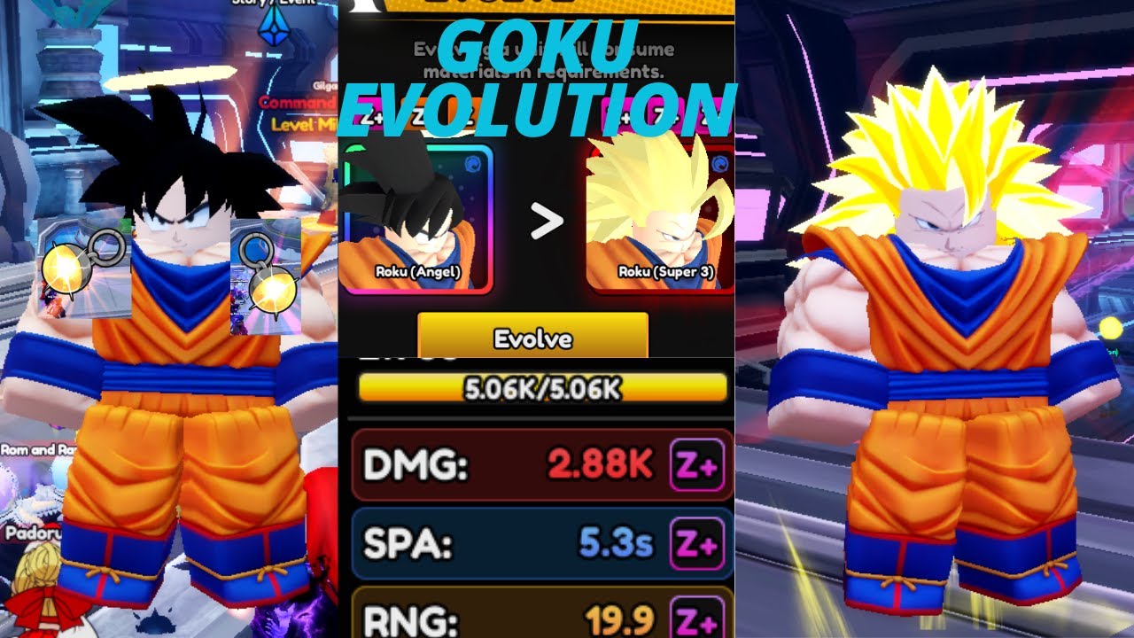 Easiest guide for How to Evolve Goku in Anime Vanguard Update 5.0 - YouTube