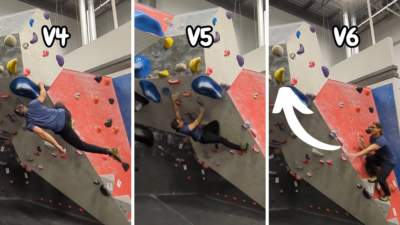 Day 117 of climbing: V5 is Still Harder than V6 - YouTube