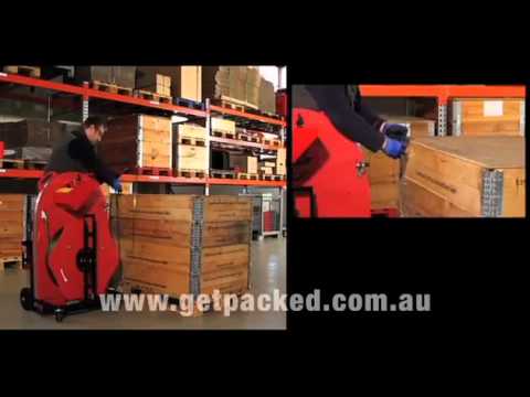 Ergopack 740E Strapping Machine with revolutionary chain lance that ...