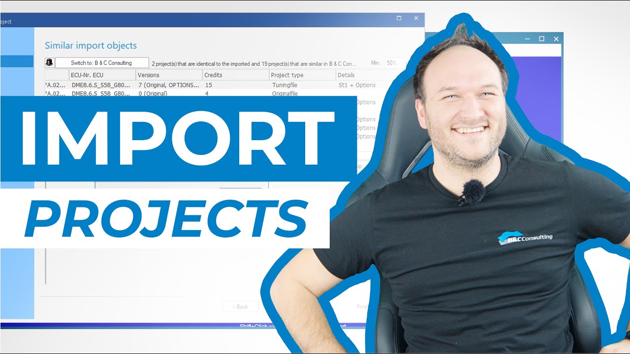 Importing Projects in WinOLS | B&C Consulting - YouTube