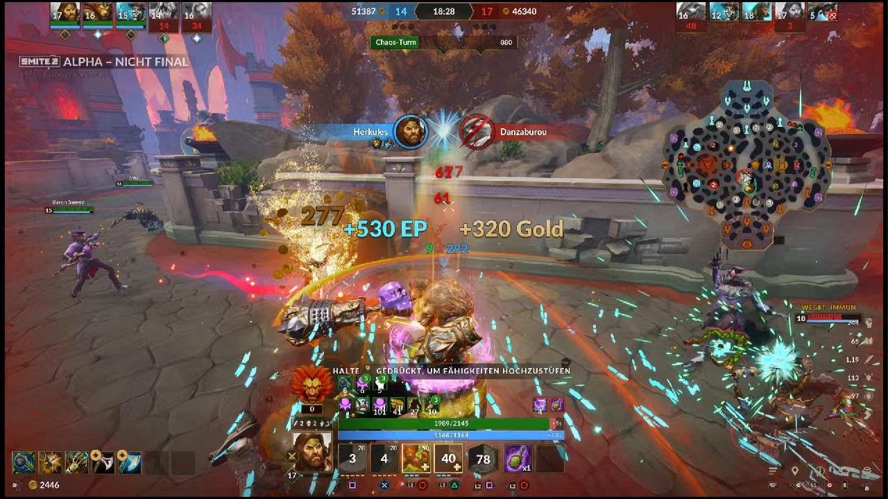 SMITE 2 first time Herc - YouTube