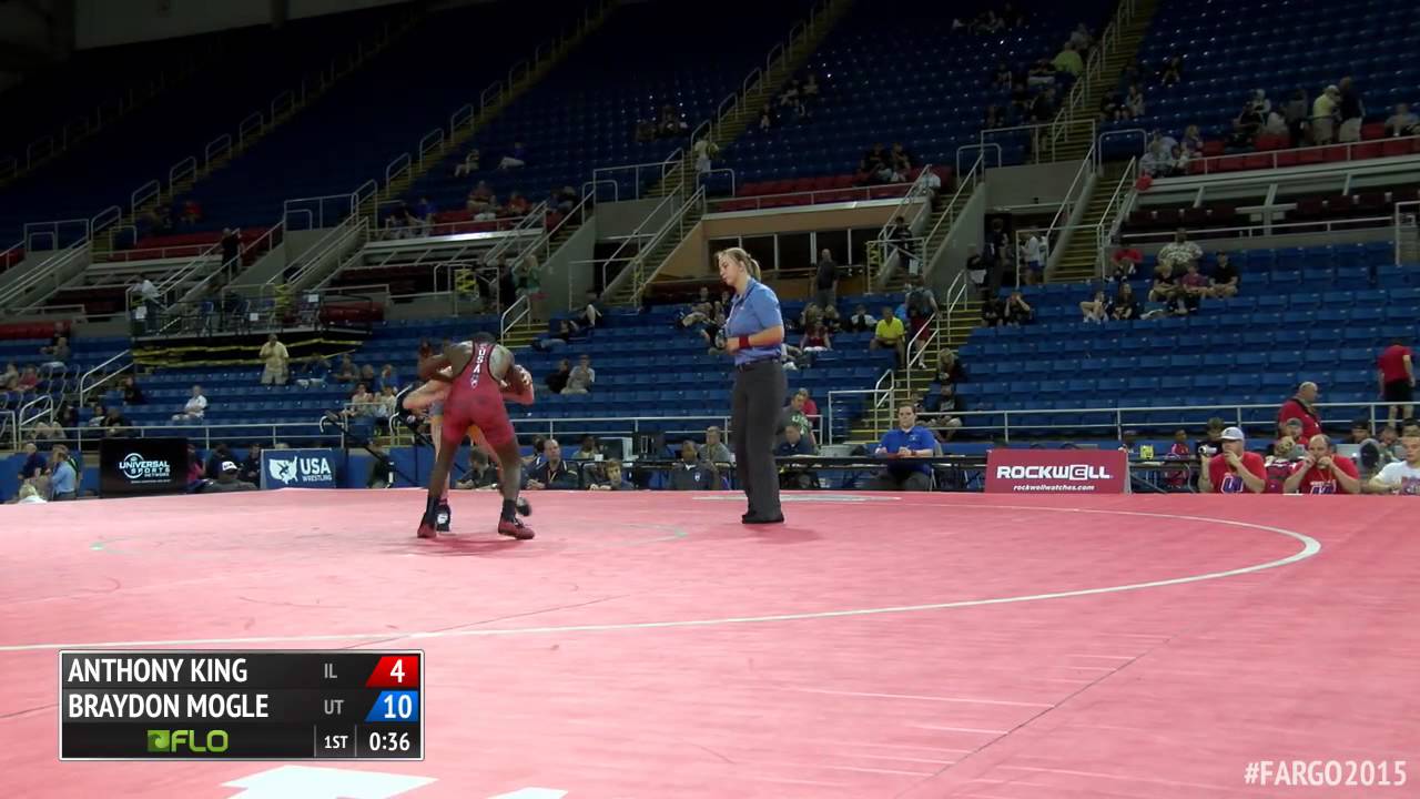 88 Cons. Round 4 - Braydon Mogle (Utah) vs. Anthony King (Illinois ...
