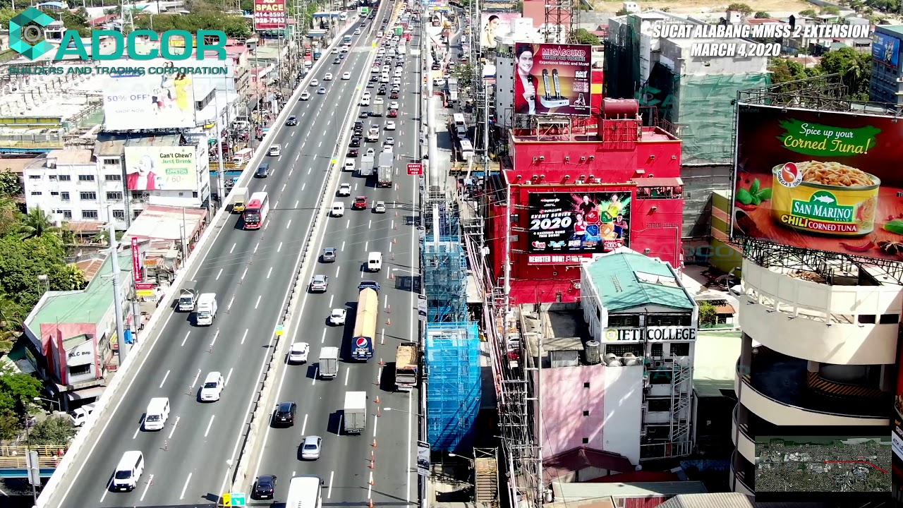 Skyway Slex Alabang - Alabang extension - YouTube