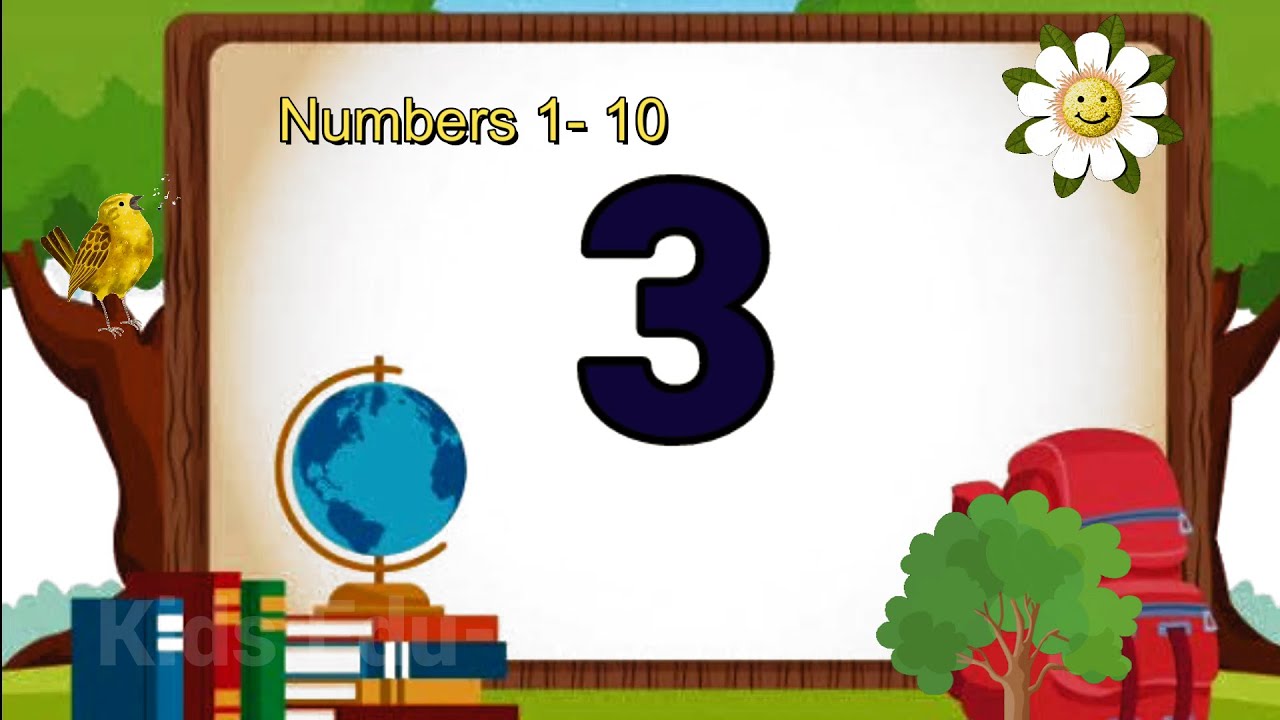 Kids ABCD | Numbers | 1 - 10 | Learn | English - YouTube