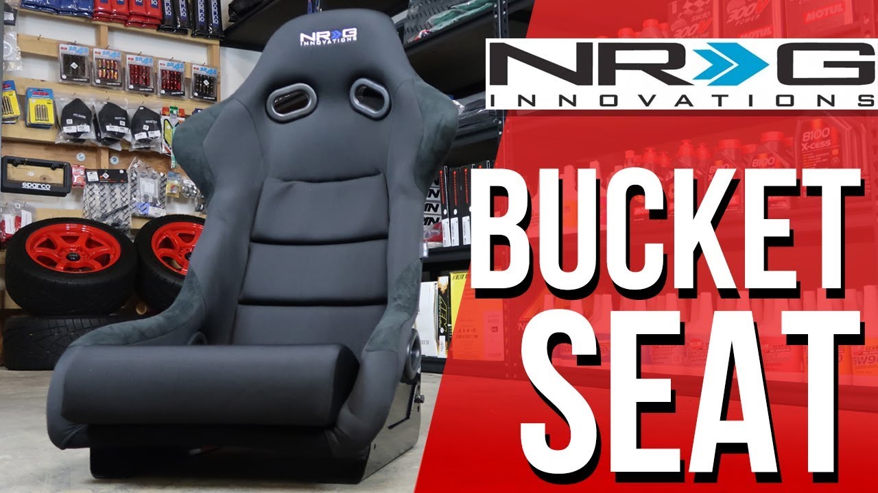 NRG Innovations FRP Bucket Seat (Large) FRP-300 Movement Garage - YouTube