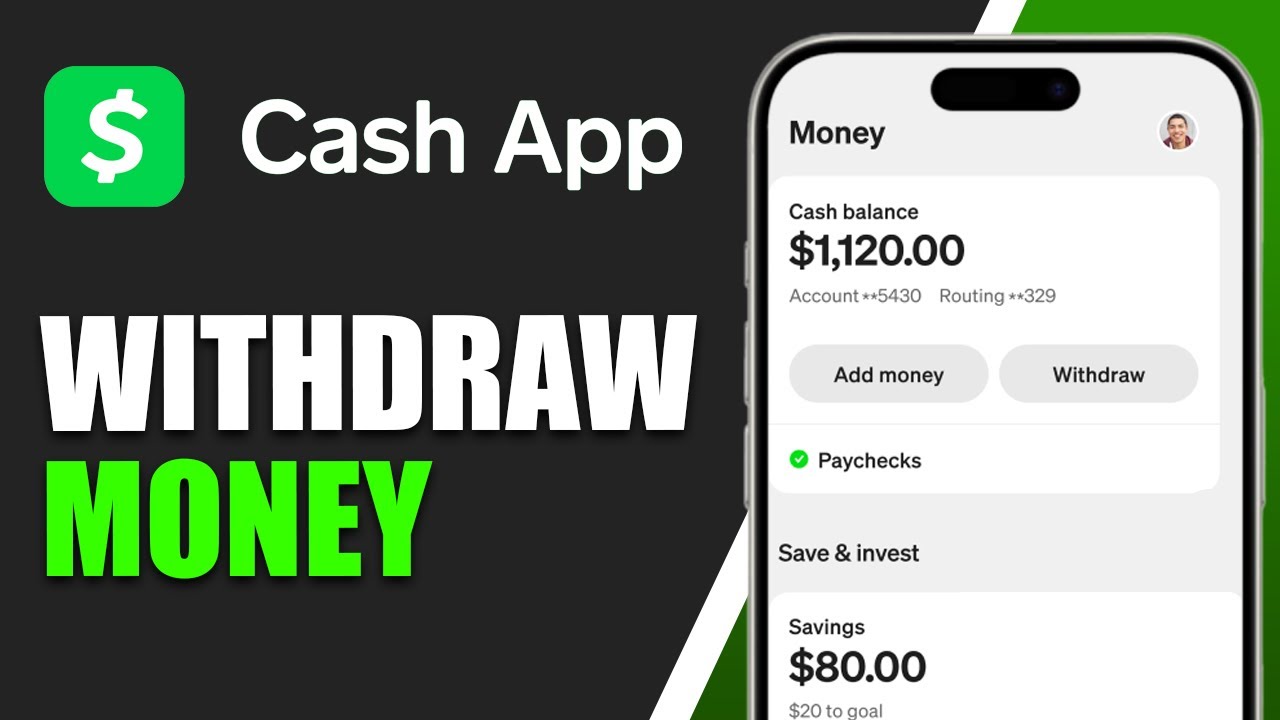 How To Withdraw Your Money On Cash App | Cash Out Money On Cash App ...