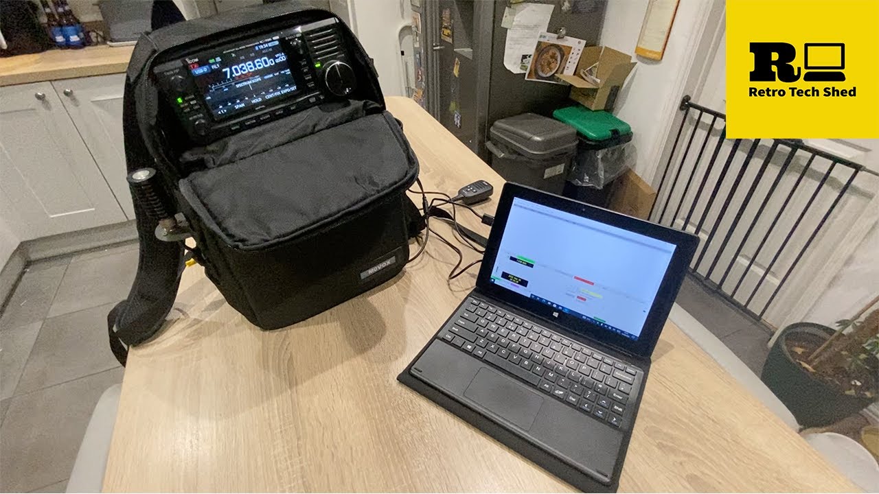 What's In My Ham Radio Go Bag 2022 - IC 705, LC-192, AH-705 - YouTube