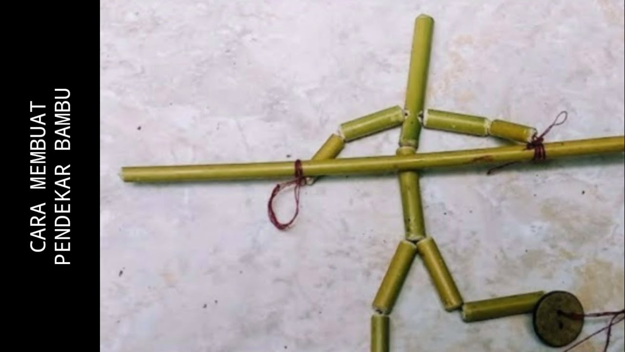 Cara Membuat Mainan Pendekar Bambu - YouTube