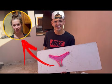 FIZ UM QUADRO COM A CAUSINHA DA MINHA NAMORADA | ELA FICOU BRAVA