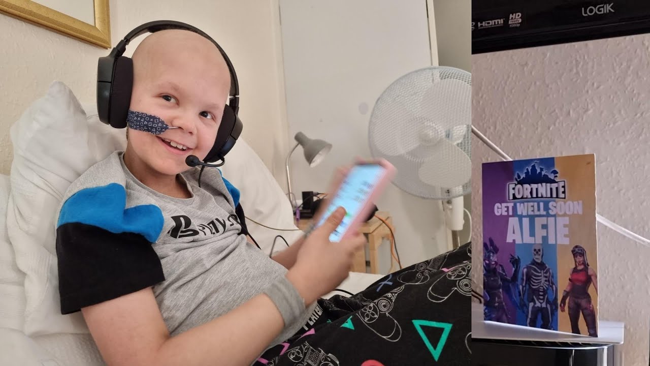 Meet ALFIE, An Amazing Gamer Whose Wish Was To Play Fortnite With Me ...