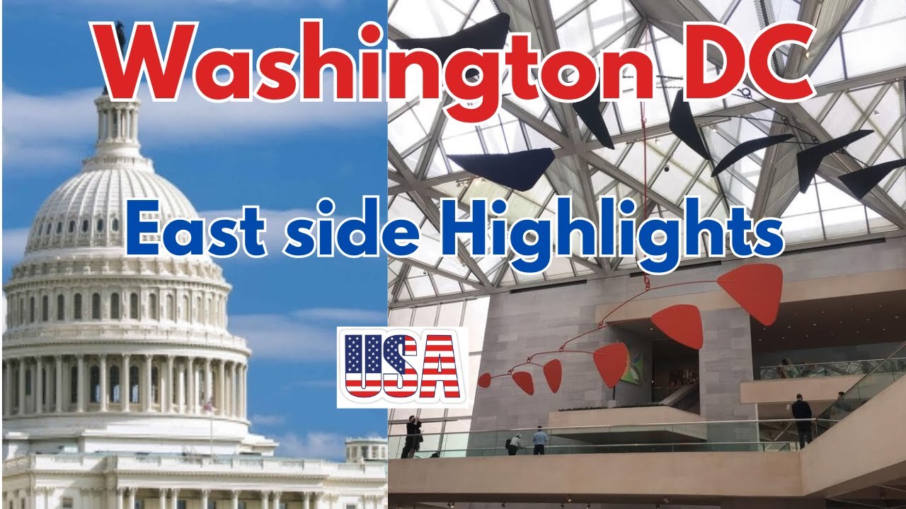 Washington DC East Tourist Highlights - YouTube