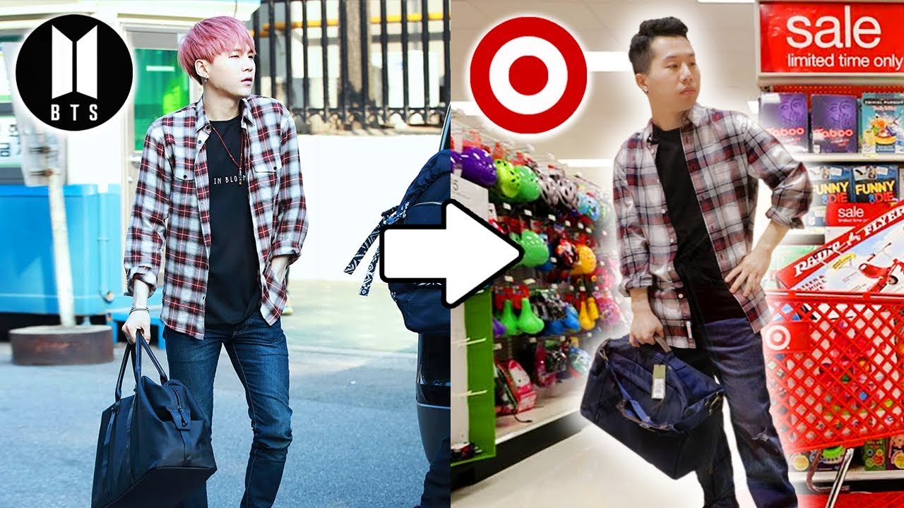 I Dressed like BTS with TARGET Clothes! - YouTube