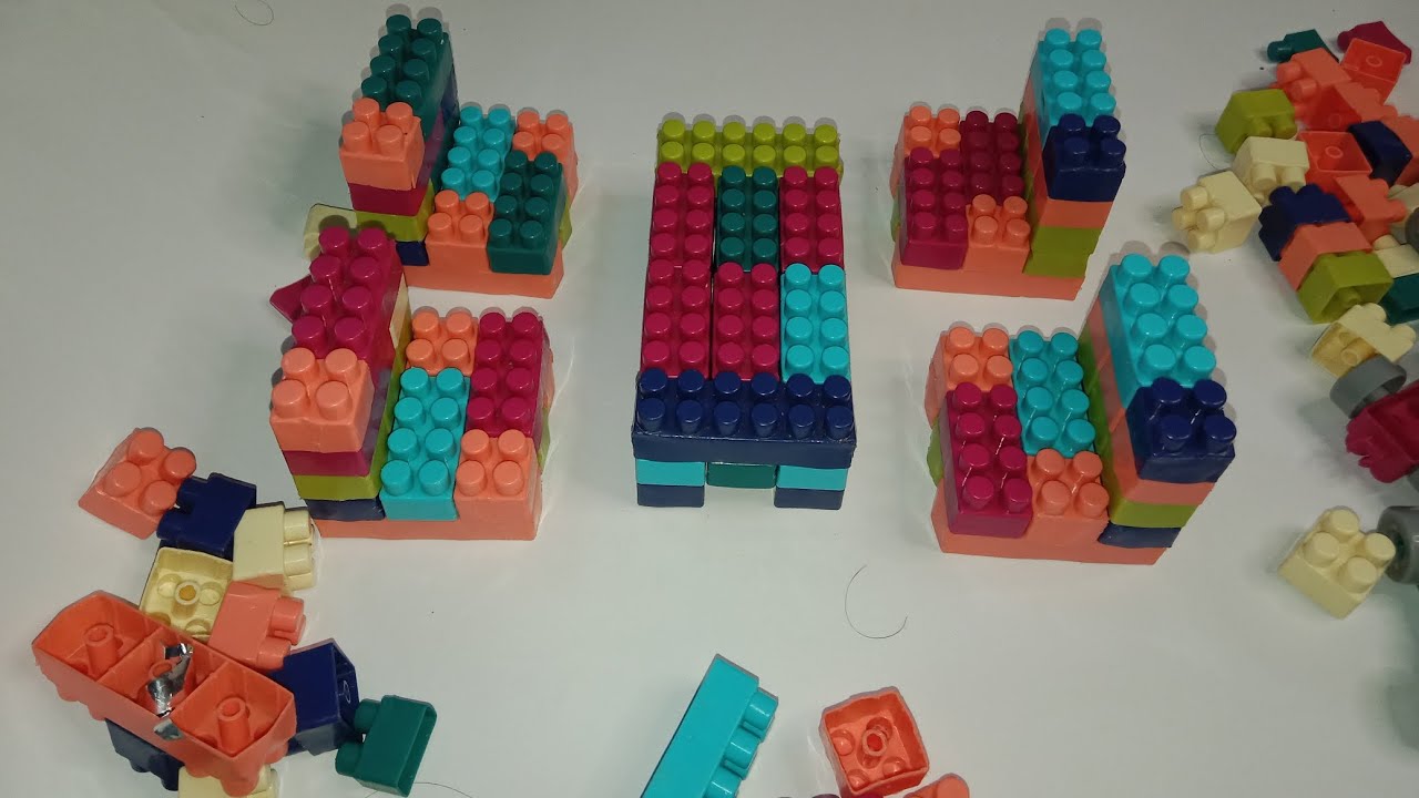 Satisfying To Make A Chair From Lego Blocks/ ASMR Lego Blocks/Building ...