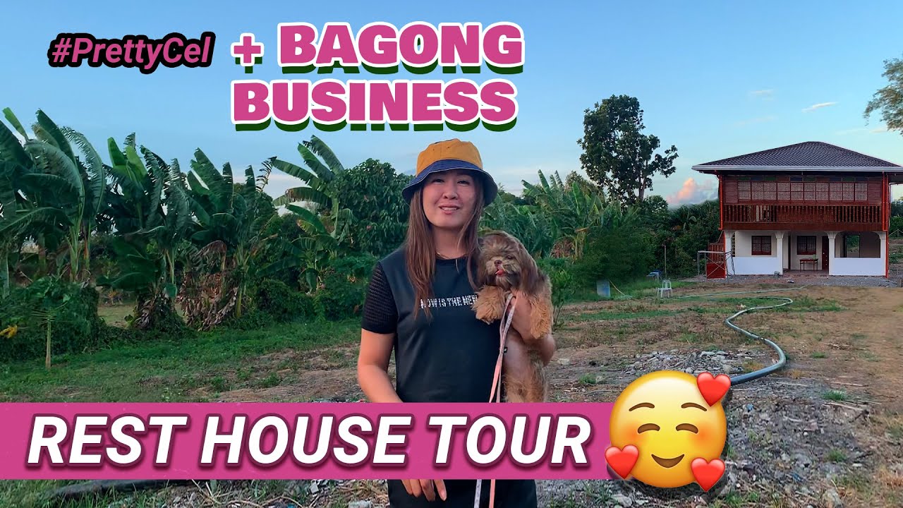 REST HOUSE TOUR + BAGONG BUSINESS | BUHAY BUKID | PRETTY CEL VLOG 20 ...