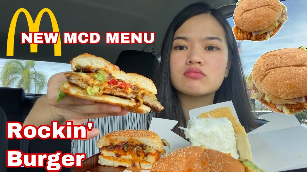 New MCD Menu | The Rockin' BBQ Burgers | Apple Crumble Cheesecake ...