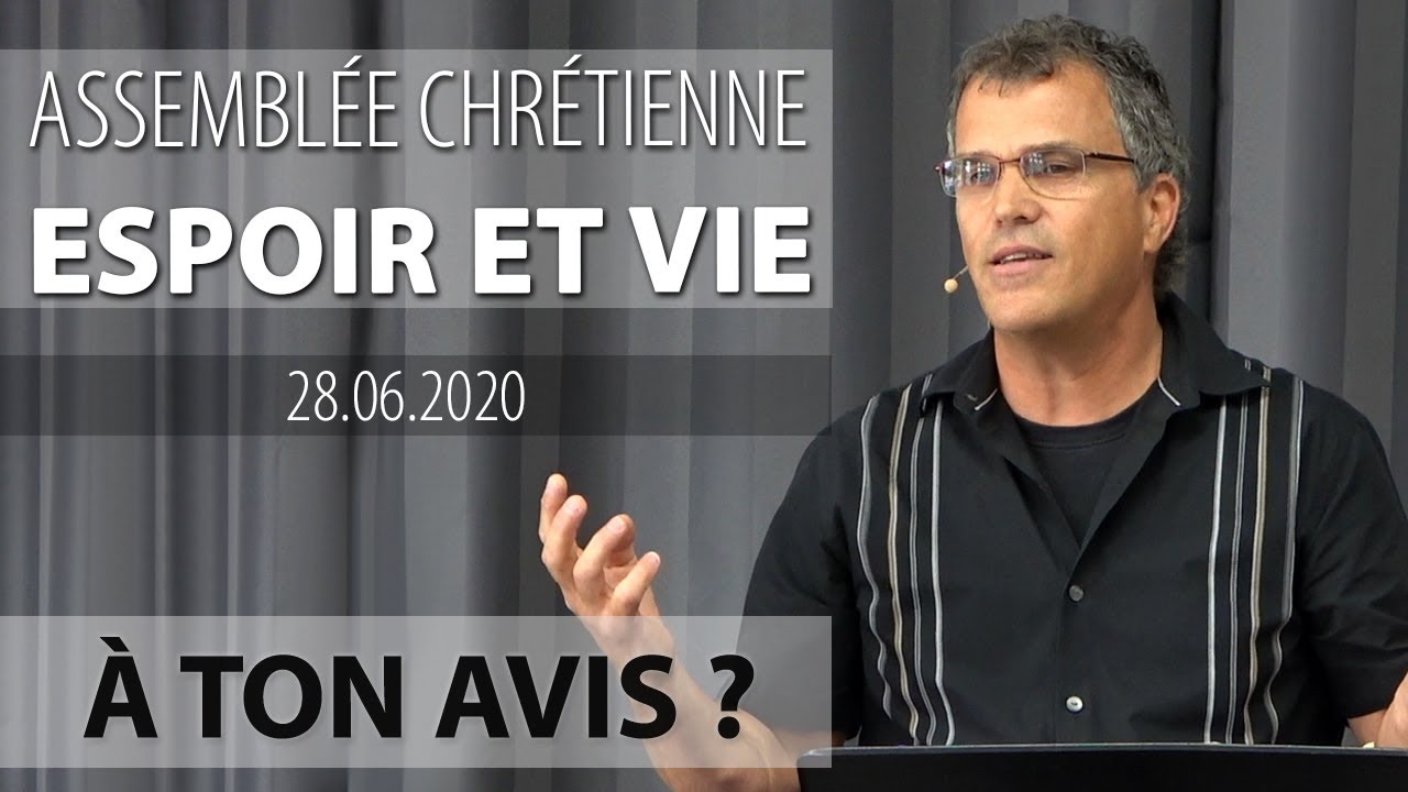 À TON AVIS ? | Prédication et Louange | Denis Thibault - YouTube