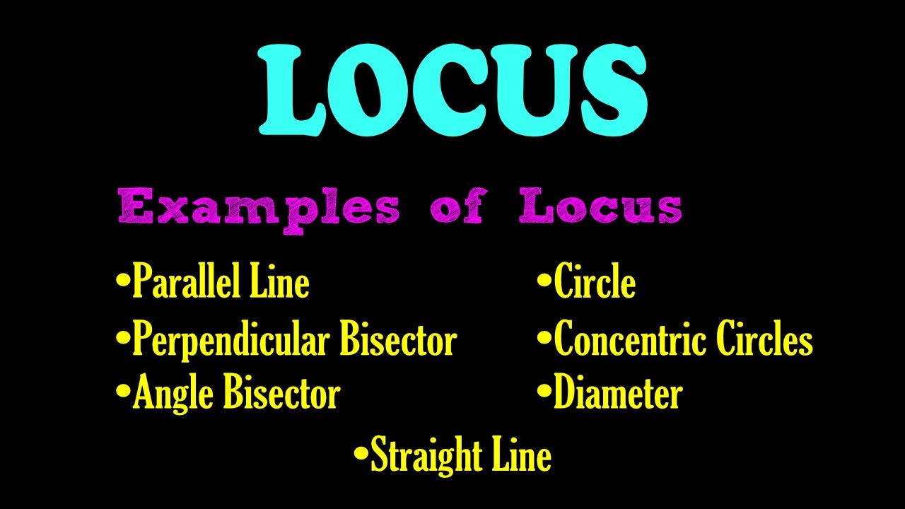 What is "Locus" ? - Detailed Explanation with The Most Important ...